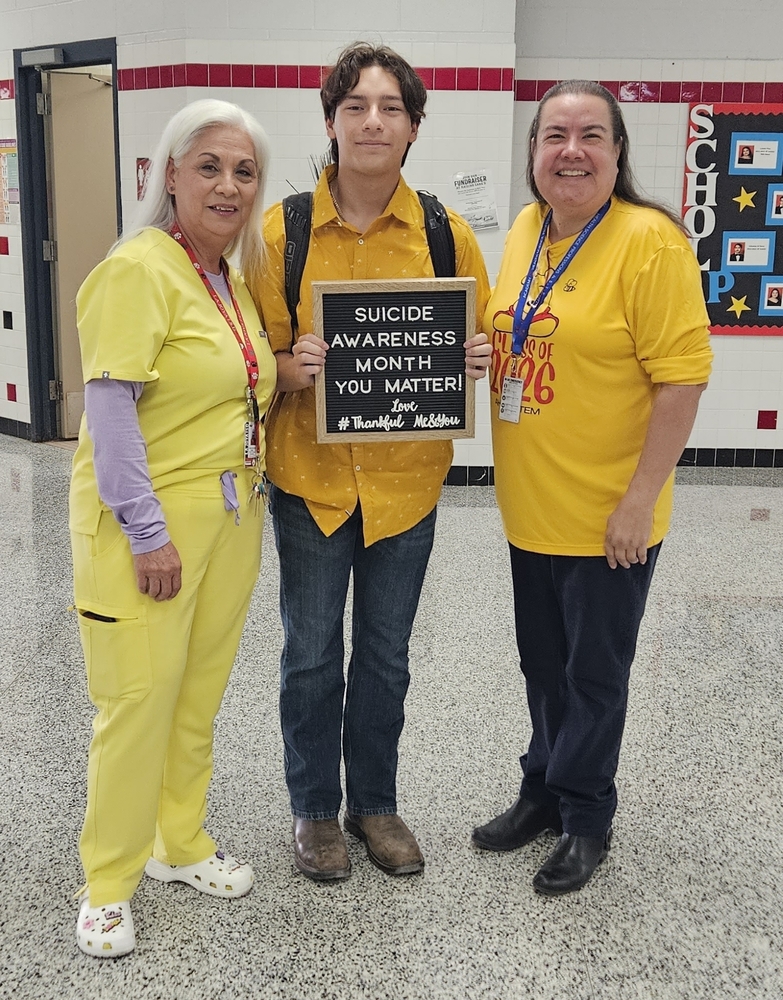 Students and Staff Wear Yellow on Tuesdays for Suicide Awareness Month ...