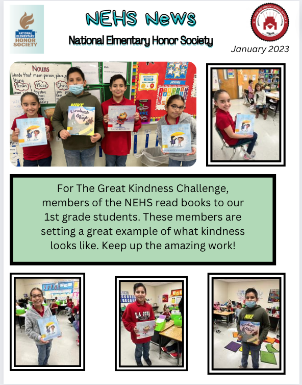 NEHS News | Henry B. Gonzalez Elementary School