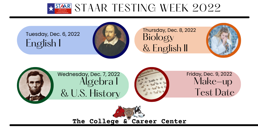 STAAR December Testing Schedule | La Joya College and Career Center