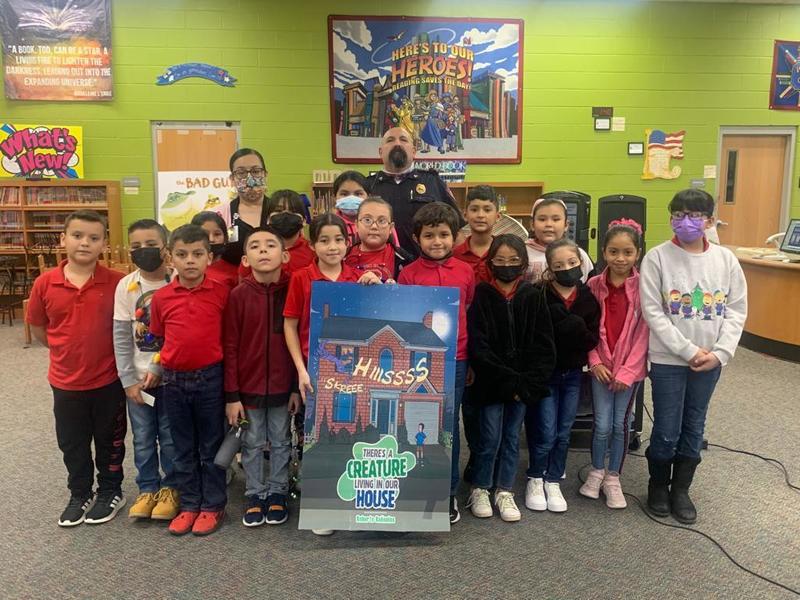 Author& Sergeant Robert Bañuelos visits 3rd grade | William J. Clinton ...